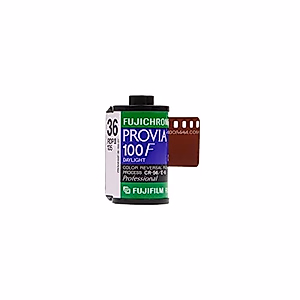 Fujifilm Fujichrome Provia 100F Color Slide Film ISO 100, 35mm, 5 Rolls of 36 Exposures