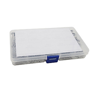 HVAZI Metric M2.5 M3 M4 M5 M6 M8 304 Stainless Steel Button Head Socket Cap Screws Assortment Kit