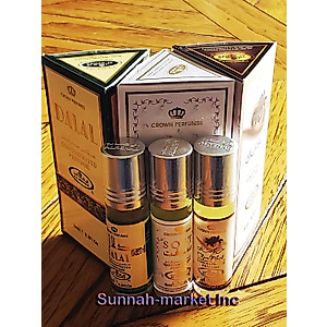 Al-Rehab Perfume Oils - Special 3-pack - Choco Musk - Soft - Dalal