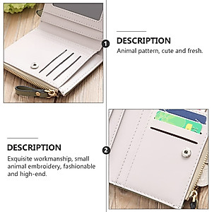 Kawaii Wallet Cute Wallets Animal Purses Wallet Purse Coin Pouches Wallet Aesthetic Foldable Purse