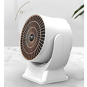 Outdoor Garden Heater Small Space Silent Heater Fan Ceramic Electric Heater Fast Heating Desk Heater with Overheat Tip-Over Protection Safe for Floor Office Home Patio Heater (Colo