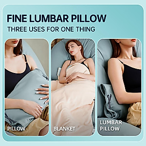 COOSLEEP Oversized Power Swivel Recliner Chair Rocker with 43.5'' Oversized Sitting Width and 270° Swivel,360° Surround Sound and Breathing Lighting,Comes with a 3-in-1 Pillow, 380 Lbs Capacity(Blue)