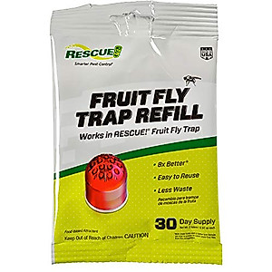 RESCUE! Fruit Fly Trap Bait Refill – 30 Day Supply