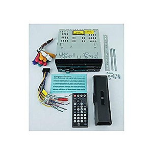 Dual Electronics XDVD176BT 7" LED Backlit Touchscreen LCD Single DIN Car Stereo with HD Camera + Gravity Magnet Phone Holder Bundle