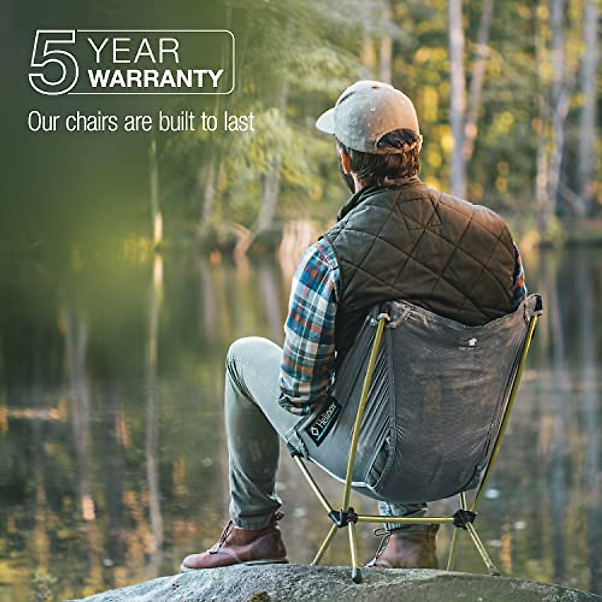 Helinox Chair Zero Ultralight Compact Camping Chair, White