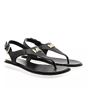 Michael Kors Jilly Flat Sandal Black 8 M