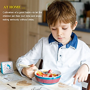 Secura 60-Minute Visual Timer, Classroom Classroom Timer, Countdown Timer for Kids and Adults, Time Management Tool for Teaching (Blue & Blue)