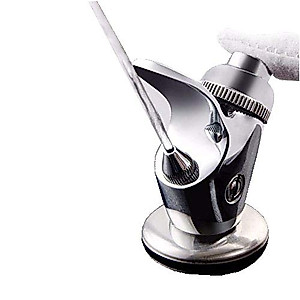 HOMCBEC Lead-Free Brass Polished Chrome Public Drinking Fountain Faucet Water Filters Water Faucet Outdoors,Drinking Bubbler Tap for Kitchen Bathroom