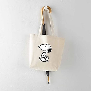 CafePress Peanuts Snoopy Canvas Tote Shopping Bag