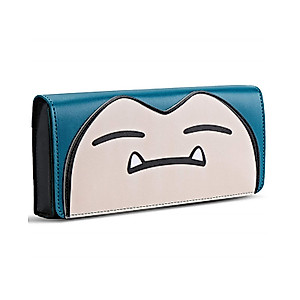 Switch Case Compatible with Nintendo Switch/OLED, FUNLAB Portable Switch Carrying Case with 10-Game-Card Slots & Accessories Storage- Blue