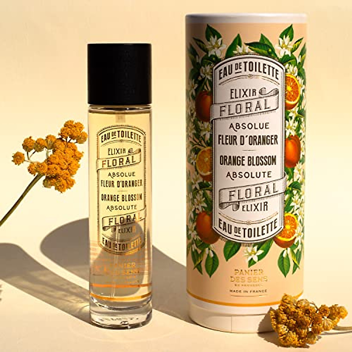 Panier des Sens Eau de Toilette, perfume for women, Orange Blossom Fragrance - Made in Provence - 1.7Floz/50ml