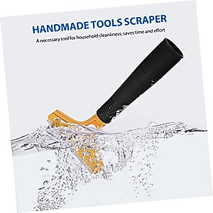 ETHZZLE 1pc Ceramic Cleaning Tool Glass Cleaning Shovel Glass Cleaning Scraper Steel Paint Spatula Plastic