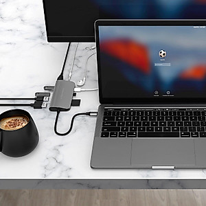 Hyperdrive Power 9-in-1 USB C HUB Space Grey