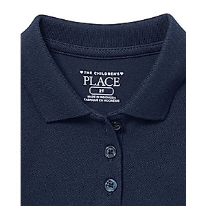 The Children's Place baby girls Short Sleeve Polo School Uniform Dress, Tidal, 5T US