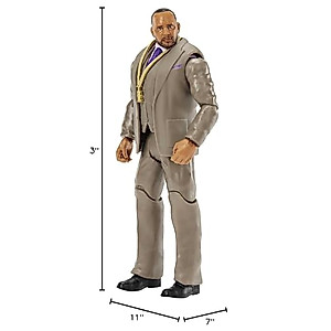 Mattel WWE Basic MVP Action Figure, Series 128, Posable 6-inch Collectible for Ages 6 Years Old & Up