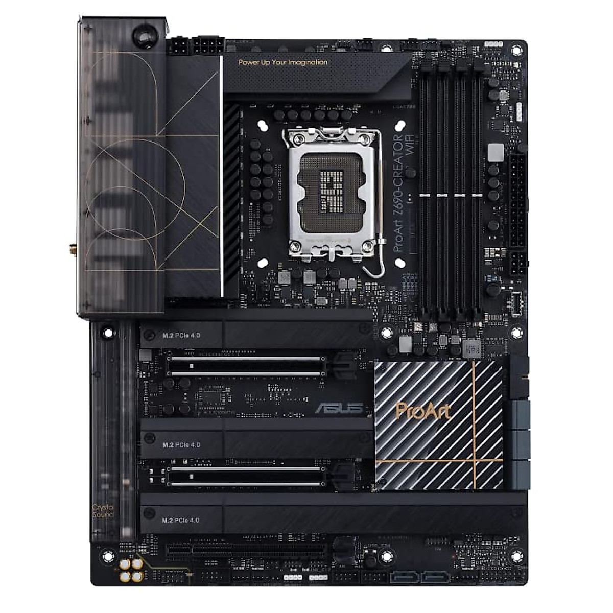 Asus ProArt Z690-CREATOR WIFI Desktop Motherboard - Intel Chipset - Socket LGA-1700 - Intel Optane Memory Ready - ATX