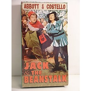Bud Abbott & Lou Costello In Jack and The Beanstalk---VHS Video tape