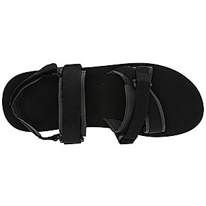 Quiksilver Men's Caged Oasis II Sandal, Black/Grey/Brown, 14 Medium US