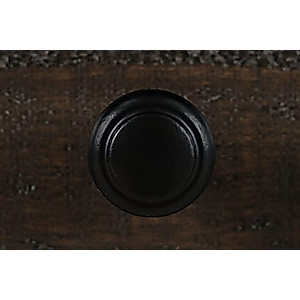 Jofran Madison County Reclaimed Pine USB Charging Farmhouse Wood Office Desk, Barnwood Brown