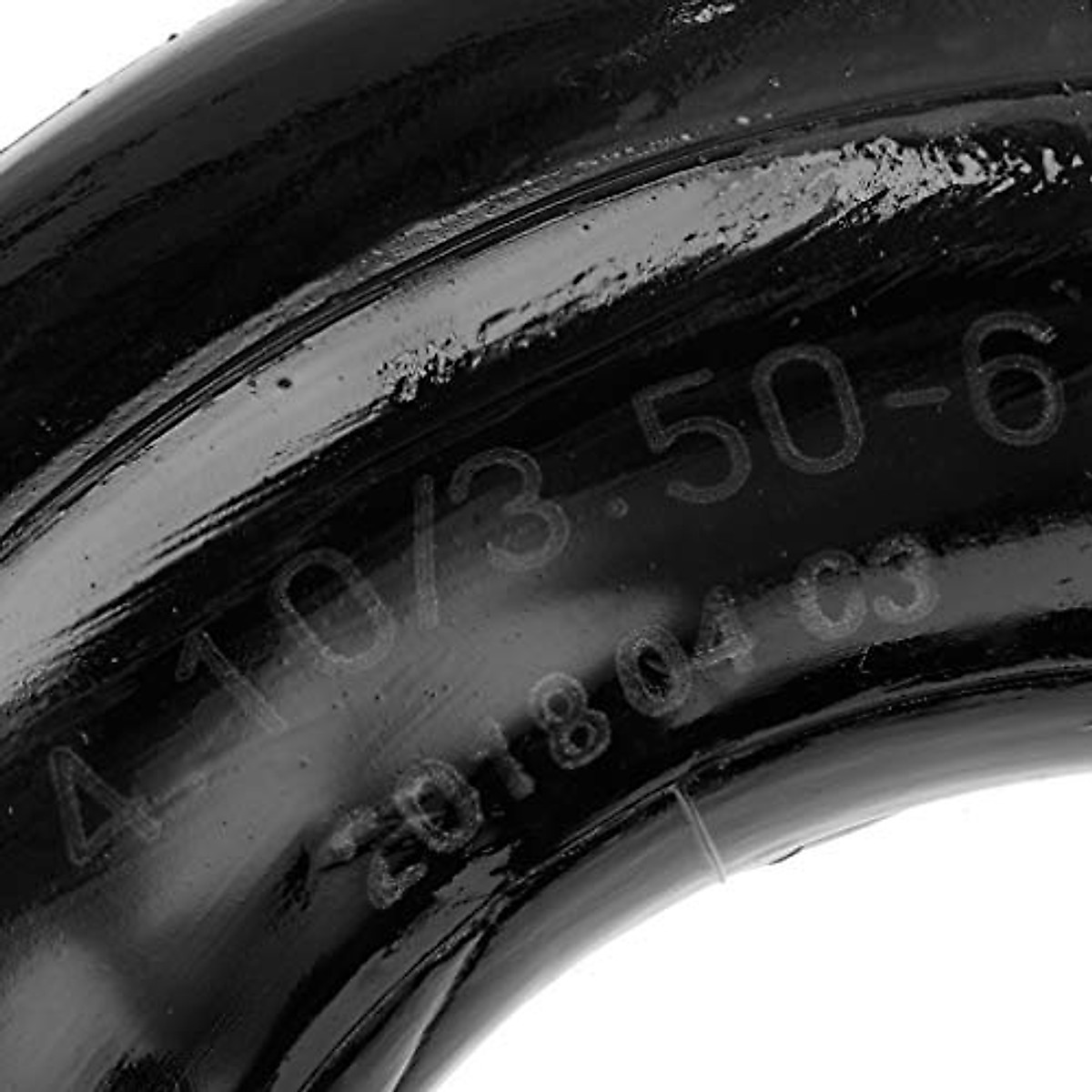 HIAORS 4.10/3.50-6 Lawn and Garden Inner Tube TR87 Bent Valve Stem for Wheelbarrows, Tractors, Mowers, Carts, Lawn mowers,Hand trucks