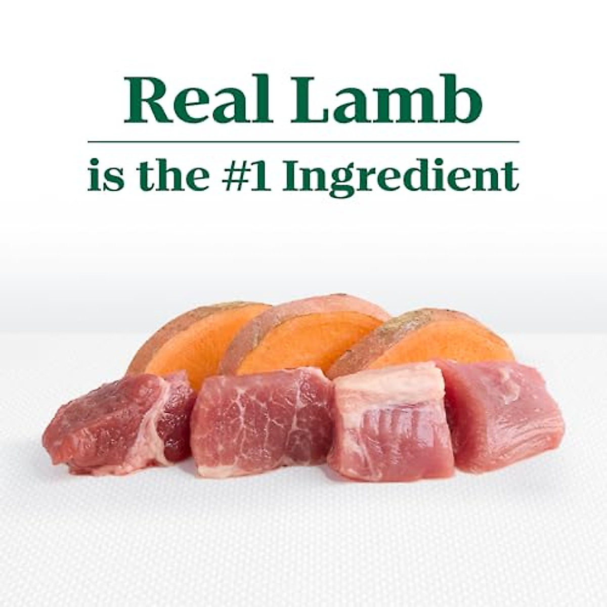 NUTRO Limited Ingredient Diet Adult Dry Dog Food Lamb & Sweet Potato Dog Kibble, 4 lb. Bag