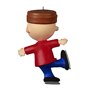 Hallmark Keepsake Christmas Ornament 2020, Mini The Peanuts Gang Charlie Brown Skating, 1.15" (0899QXM8254)