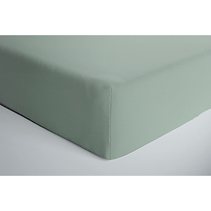 One Kind Premium Bamboo Jersey Fitted Mini Crib, Pack N Play, Playard Sheets for Baby Boys or Girls (Eucalyptus)