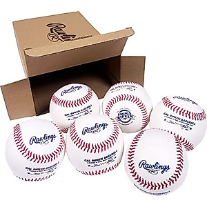 Rawlings | CAL RIPKEN LEAGUE Baseballs | Competition Grade | RCAL1 | Youth/14U | 6 Count