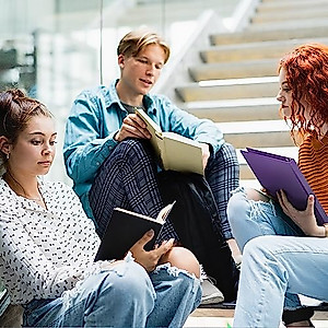 Samsill Earth’s Choice Biobased Durable Fashion Color 3 Ring View Binder, 1 Inch Round Ring, Up to 25% Plant Based Plastic, USDA Certified Biobased, Purple, Value Two Pack