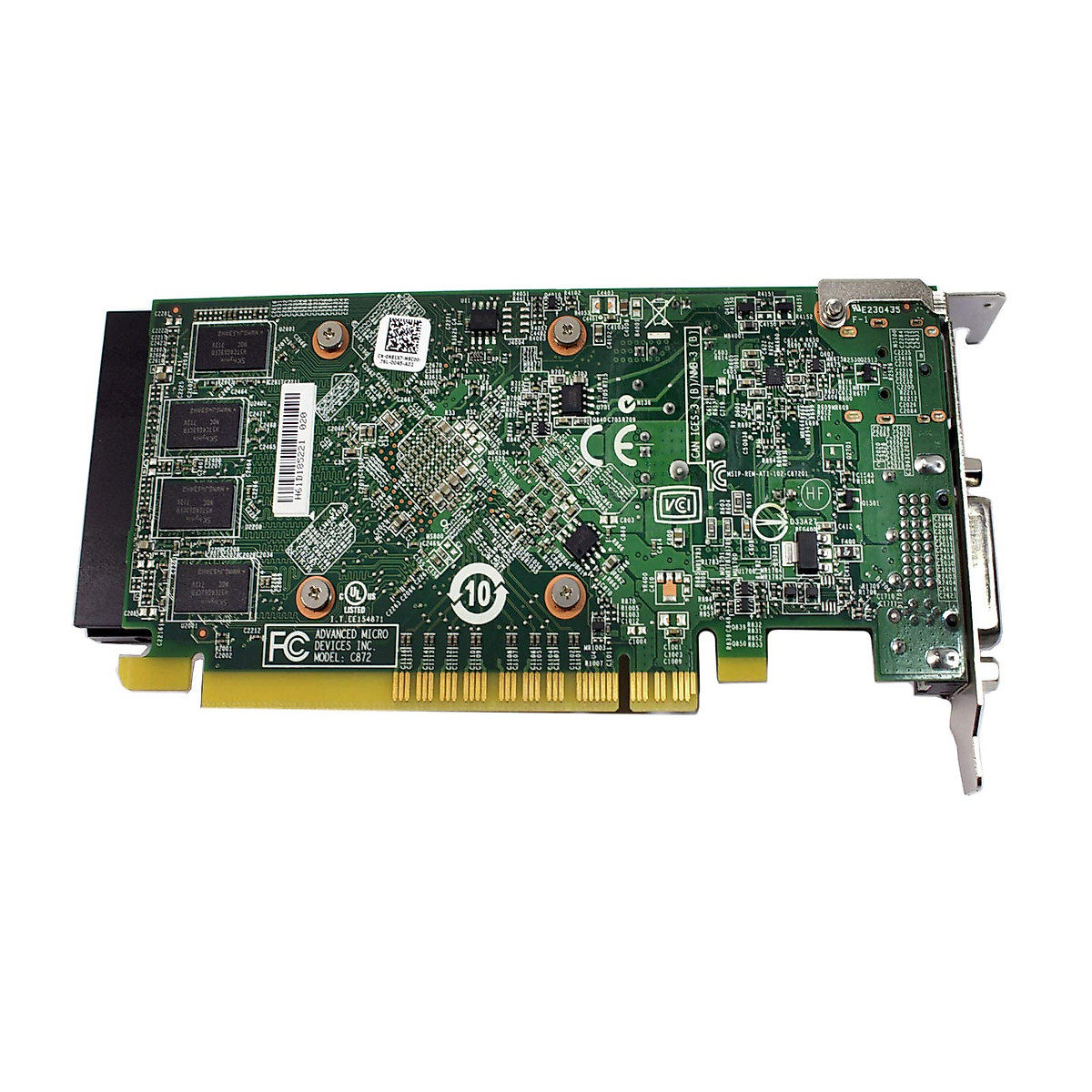 Genuine AMD Radeon R7 350x GDDR5 4 GB C872 OPGA12 109-C87251-01 PCIe 2.0x16 N81X7 0N81X7 by EbidDealz