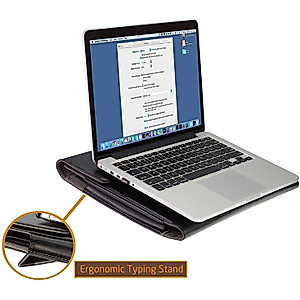 Broonel Black Leather Folio Case - Compatible with ASUS Zenbook 14X - 14" OLED Space Edition (UX5401)