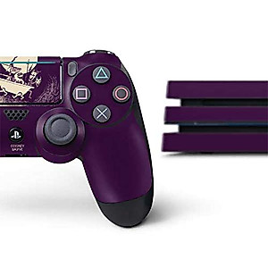 Skinit Decal Gaming Skin Compatible with PS4 Pro Bundle - Officially Licensed Disney The Nightmare Before Christmas Lock Shock and Barrel Art Design