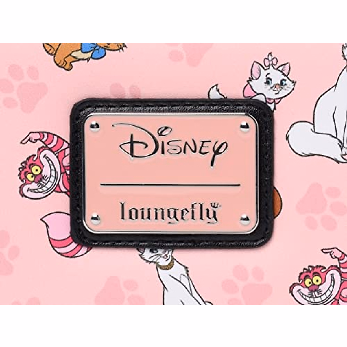 Loungefly Disney Cats Wallet Zip Around Clutch Faux Leather