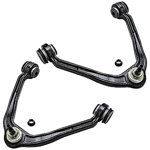 Detroit Axle - Front End 12pc Suspension Kit for RWD Chevy Silverado GMC Sierra 1500 1999-2006, 4 Control Arms w/Ball Joints 2 Sway Bars 4 Tie Rods 2 Boots 2000 2001 2002 2003 2004 2005 Replacement