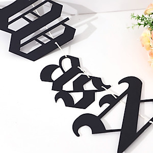Gothic Letter It Was Never A Phase Banner, Old English Emo Garland, Emo Party, Emo Night Decor, Emo Birthday Banner, 30th Birthday Banner, Funeral Birthday Banner for 20th 30th 40th Birthday