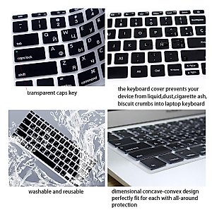 WYGCH Ultra Thin Silicone Full Size Wireless Numeric Keyboard Cover Skin for Mac 2017 Magic Keyboard with Numeric Keypad MQ052LL/A A1843 US Layout,Ombre Purple