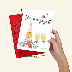 Engagement Gifts for Couples Engagement Card Engagement Gifts for Her Bridal Shower Card Gifts for Newly Engaged Couples Bride to Be Gifts Engagement Party Gift Happy Engagement Gifts After Ever Happy