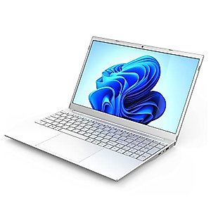 Acogedor 15.6in Laptop Computer, 1920x1080 HD Screen, 16GB RAM, 512GB SSD, Inte N5095 Chip, for Win11, 2.9GHz RWD, with Fingerprints, Keyboard Backlight, Numeric Keypad, Silver
