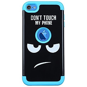 iPod Touch 7 Case, iPod Touch 6th Generation Case,SAVYOU 3 in 1 Combo Hybrid Impact Resistant Shockproof Case Cover Protective for iPod Touch 5/ 6th / 7th Generation