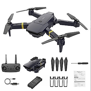Raptor 8K Drone - Mini Drone with 4K HD Video Camera - Professional Drone for Beginners Kids and Adults - Foldable Quadcopter, Panoramic Mode 120º, Slow Motion Mode, 360º Rotation