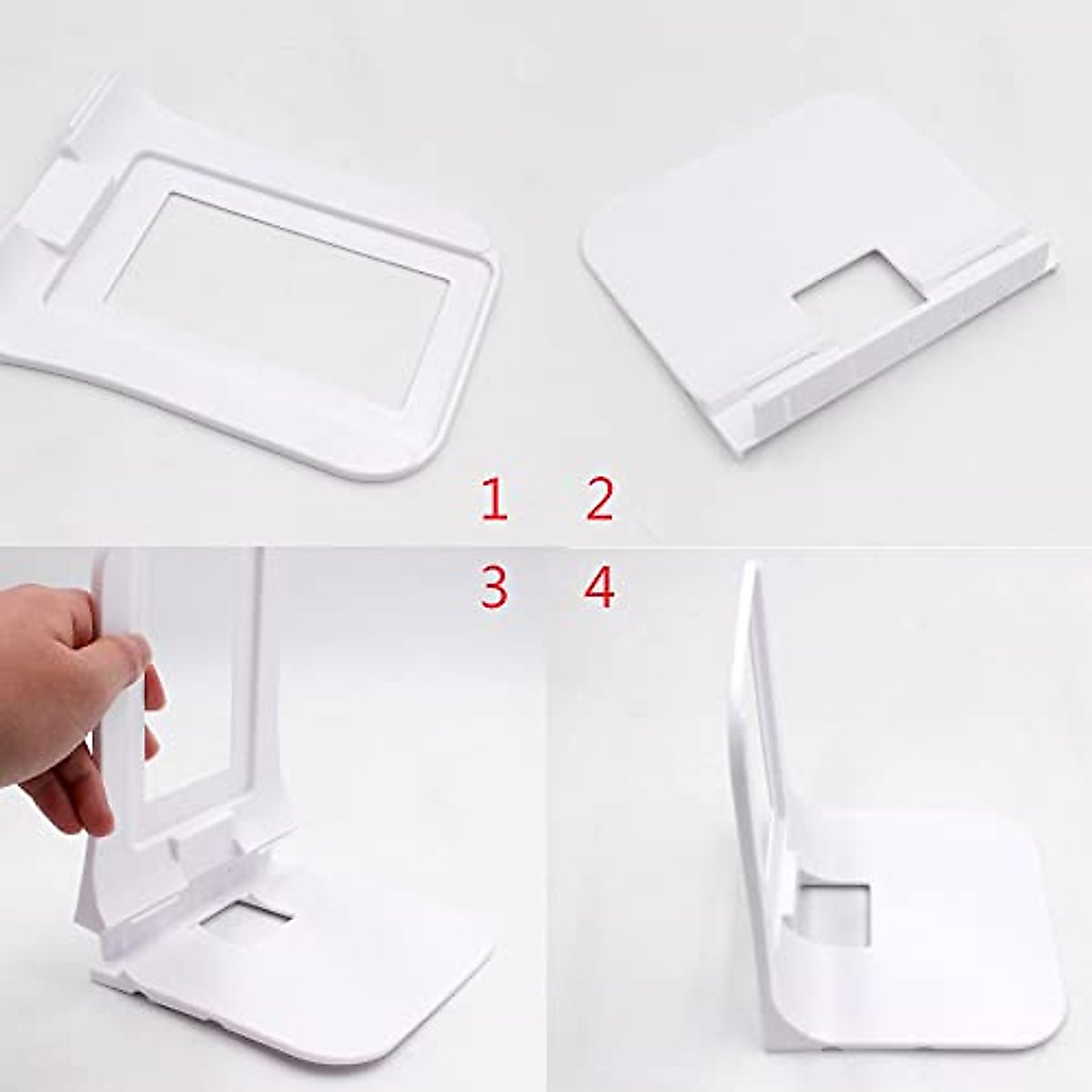 SDlumeiy Standard Vertical Duplex Decorative Socket Bracket，Socket Rack Wall Bracket，Home Wall Shelf for Bathroom Organizer（5.7x5.3x6.8inch） White 2pack