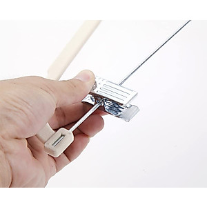 Velvet Pants Skirt Hangers with Clips - Pack of 20 Beige Women Clothes Hanger Set with Clip for Pant Suit Shirt Felt Coat Dress, Premium Non Slip Heavy Duty Space Saving Slim Clothing, 16.7 Inch Long