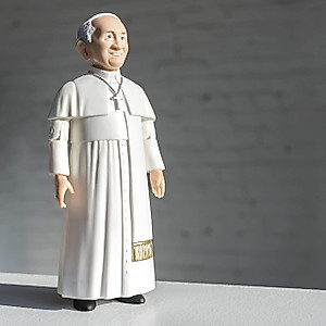 FCTRY Pope Francis Real Life Action Figure: Collectible Figurine - Perfect for Collectors, Gag Gift, Funny Idea & Souvenirs