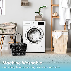 FINAL SALE - Baby K’tan Flex Diaper Bag - Sweetheart Black