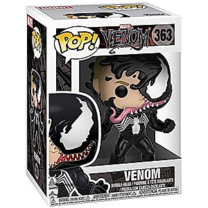 POP Marvel: Venom - Venomized Eddie Brock Funko Pop! Vinyl Figure (Bundled with Compatible Pop Box Protector Case), Multicolor, 3.75 inches