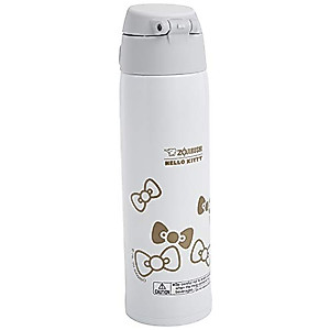 Zojirushi SM-TA48KTWA Stainless Steel Vacuum Insulated Mug, 16-Ounce, Hello Kitty White
