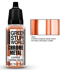 Green Stuff World for Models and Miniatures Chrome Paint - Copper 3694