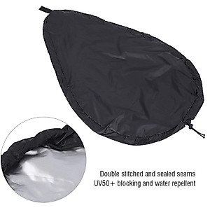 Universal UV50+ Blocking Kayak Cockpit Cover Seal Cockpit Cover for Kayak Accessory(M) Boating Supplies