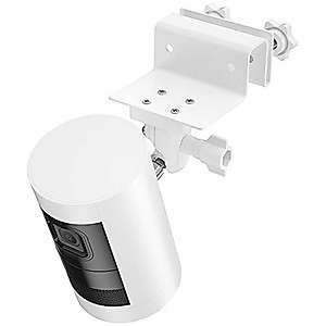 HOLACA Gutter Mount for Ring Stick Up Cam Plug-in HD Security Camera and Ring Stick Up Cam Battery HD Security Camera-Weatherproof-Give a Perfect Angle for Your Ring Stick Up Cam(3rd)