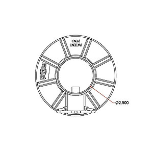WAR-LOK TKP-10 5th Wheel King Pin Lock, Anti-Theft Trailer, Heavy Duty Steel
